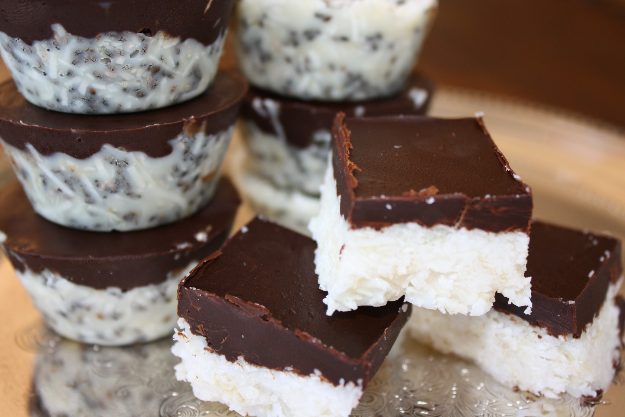Coconut Choc Bites or Cups - Mamma’s Laef